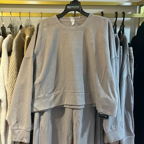 Tops | 9 Degree By Reflex 2 Piece Scuba Rib Set | Poshmark